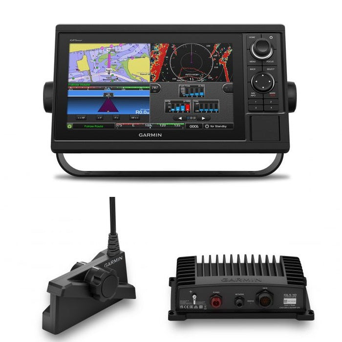 Garmin Gpsmap1222 12"" Plotter Livescope Plus Bundle Worldwide Basemap ...